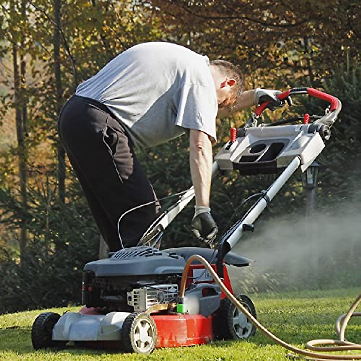 Llewyn Lawn Mower Wash Connector,Quick Connect Lawn Mower Deck Wash Port Hose Adapter(3 Pcs) Compatible with Cub Cadet,Troy-Bilt,MTD,Craftsman Lawn Mower Tractor