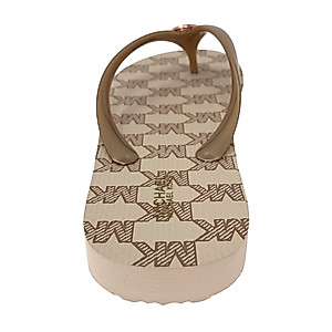 Michael Kors Flip-Flop Stripe EVA (Soft Pink/Rose Gold, us_footwear_size_system, adult, women, numeric, medium, numeric_11)