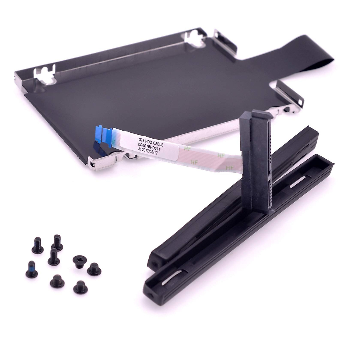 Deal4GO 2.5" HDD Caddy Bracket with SATA Hard Drive Cable DD0G7BHD011 L23889-001 Replacement for H P Pavilion 15-CS 15-CS0050TX 15-CS0051WM 15-CS0010DS 15-CS0010CA