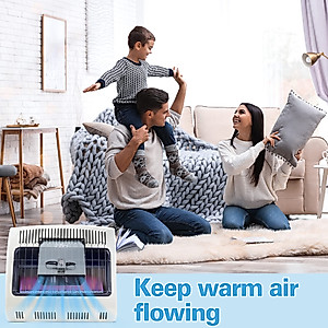 Saillong Vent Blower Accessory Kit, Wall Heater Fan Replacement Compatible with Mr. Heater, Dyna Glo Heater, Comfort Glow Vent Heater, Glo Warm Wall Heater Blower Fan