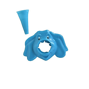 Pedia Pals Elephant Pediatric Otoscope Tips with Attachment – Pack-2 Playful & Useful Exam Tool for Adults & Children, Easy Twist-On Design, Easy to Attach to Most Otoscopes, Non-Toxic, Safe & Durable