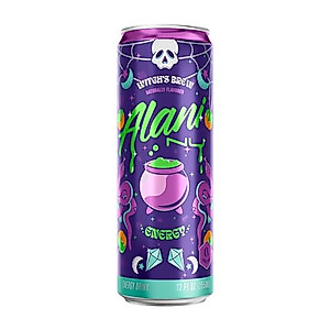Alani Nu WITCH'S BREW Sugar Free Low Calorie Energy Drinks | 200mg Caffeine | Pre Workout Performance with Antioxidants | Biotin B Vitamins | Zero Sugar | 15 Calories | 12 Fl Oz Cans (12 Pack)