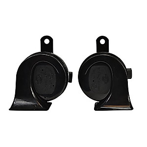 HELLA 011225921 Black 12V BX Trumpet Horn Kit