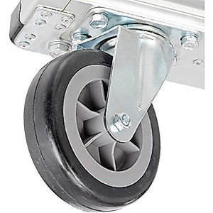 Global Industrial Folding Platform Truck, Aluminum, 48 x 24, 600 Lb. Capacity