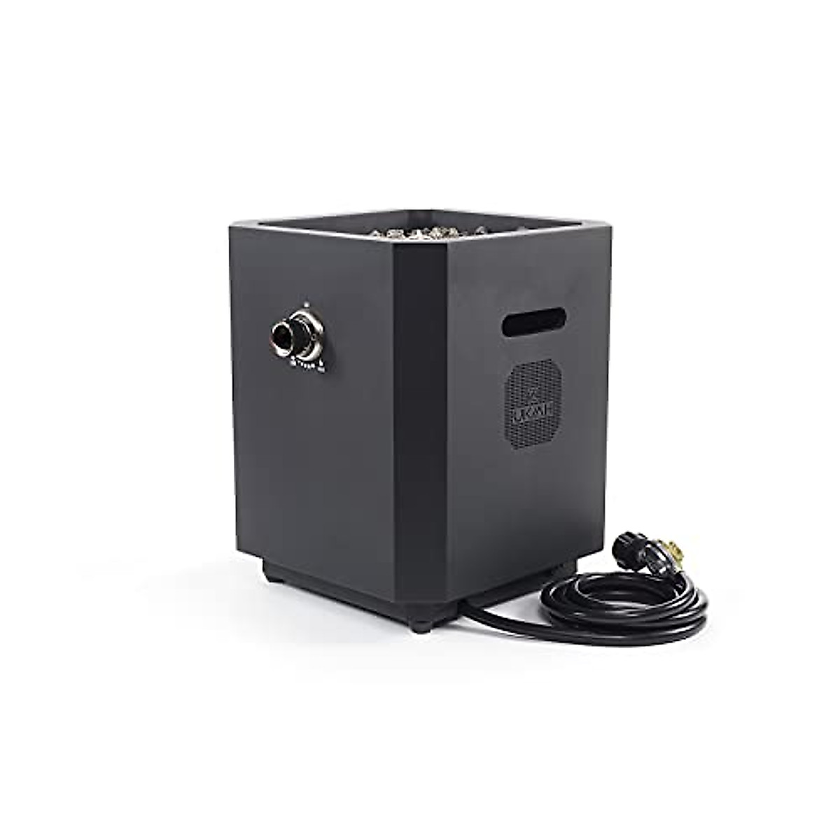 UKIAH The Note Plus - Deluxe Portable Gas Fire Pit with Patented 2.0 Beat to Music Sound System, Black (TK-1053-NP)