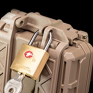 Thyrm CellVault-5M Modular Battery Storage for CR123, 18650, 18350, CR2032 Batteries with movable inserts (Olive Drab), Made in USA