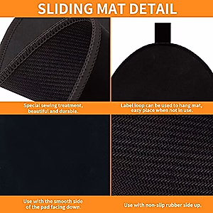 Mixer Slider Mat for Kitchenaid Stand Mixer Slider Mat with Bendable Cord Organizer for KitchenAid 5-8 Qt Appliances Air Fryer Slider Mat