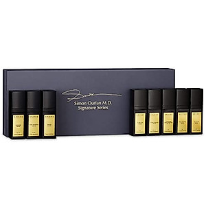 Epione Skin Care Beverly Hills, Signature Series Skin Care Set of 8 by Dr. Simon Ourian, Beauty Gift Set and Facial Kit for Women, Epione’s Complete Skin Care Line and Luxury Beauty Skin Care Routine