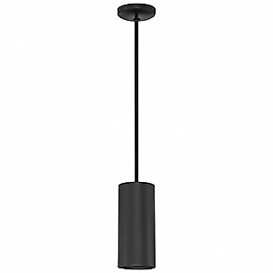 Access Lighting - HI Access 29001LEDDLP-MBL Transitional LED Pendant from Pilson Collection Finish, Matte Black