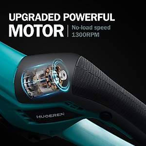 HUOEREN Hedge Trimmer Cordless for Makita 18V Battery Electric Bush Trimmer - Grass Shear and Hedge Trimmer in One (Battery and Charger Not Included)
