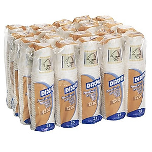 Georgia-Pacific PerfecTouch 5342DX WiseSize Coffee Dreams Insulated Paper Cup, 12oz Capacity (Case of 20 Sleeves, 25 per Sleeve)