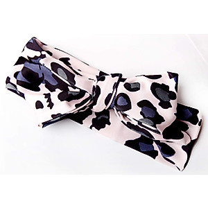 MIEKISA Baby Girls Newborn 3PCS Top T Shirt Pants Headband Infant Clothing Sets (0-6 Months, Pink)