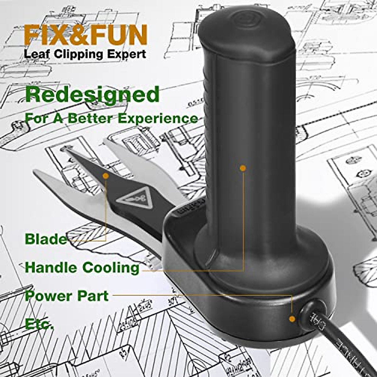 2pcs electric trimming scissors,Extra sharp Electric Trimming Scissors,Plant, Leaf & Bud Trimmer,Cultivation Garden Shears Tool,Brushless Motor,Variable Speed Control ,High Carbon Steel Blades