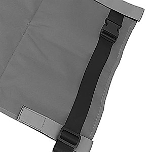 Airplane Seat Extender for Kids, Portable Foldable Oxford Cloth Toddler Airplane Bed with Storage Bag, Airplane Must Haves for Toddlers, Travel Accessories, Easy to Install (Grey)