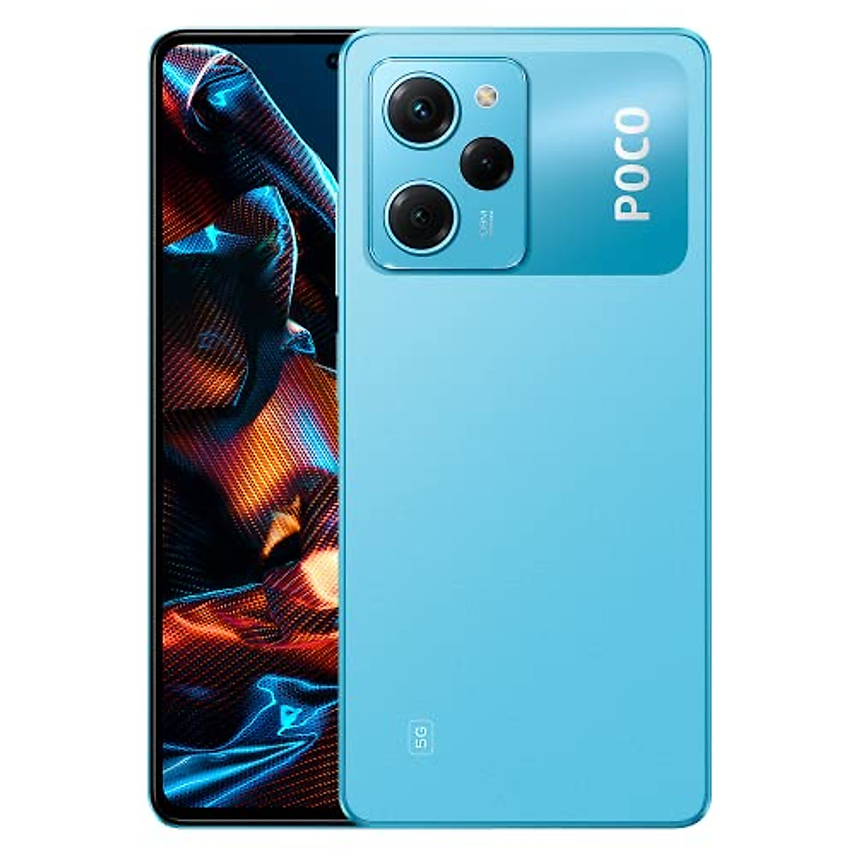 Xiaomi Poco X5 Pro 5G, Dual SIM, 128GB + 6GB, Factory Unlocked GSM, International Version - No Warranty - Blue