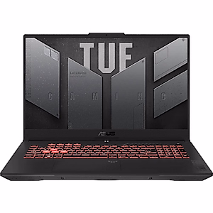 ASUS TUF 17.3" 144Hz FHD IPS Gaming Laptop 2023 New | AMD Ryzen 7 7735HS 8-Core | NVIDIA Geforce RTX 4050 | RGB Backlit Keyboard | WiFi 6 | 48GB DDR5 2TB SSD | Win11 Home
