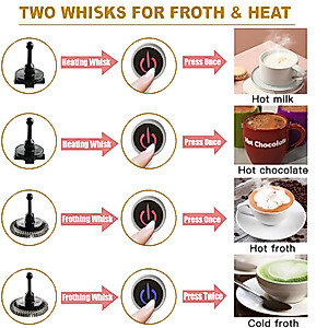 Milk Frother,Automatic Milk Warmer,8.11oz/300ml Electric Milk Steamer,Hot/Cold Stainless Steel Milk Frother,Milk Foam Maker with LED Touch Screen for Coffee/Hot Chocolate/Latte/Cappuccinos (SWT)