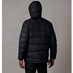 Columbia Men's Fivemile Butte Hooded Jacket, Black, XX-Large