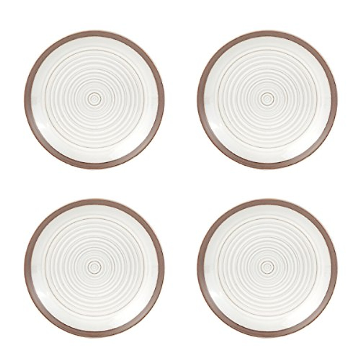 Pfaltzgraff Carmen Brown 16-Piece Stoneware Dinnerware Set, Service for 4 -