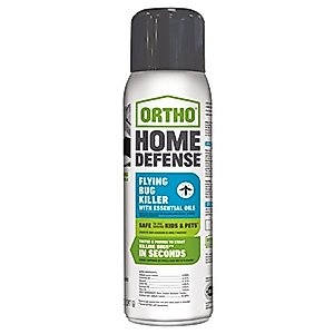Ortho Home Defense Flying Bug Killer with Essential Oils 14 oz.