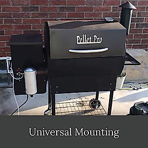 Pellet Pro® Elite Pellet Grill Hopper Assembly with PID Temp Control- 12 inch Hopper