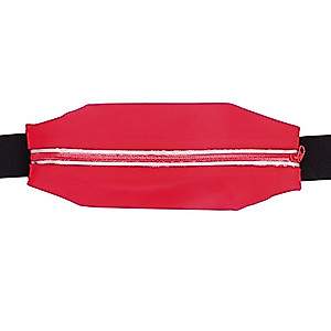 SumacLife Sport Running Waist Belt Fanny Pack Wallet Pouch Bag for LG G6, G5, V20, V10, Stylo 3 Plus, Stylu 3, X Venture, Harmony, K20 V, K10, X Power2 (Red)