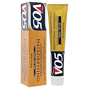 Alberto VO5 Conditioning Hairdressing for Normal to Dry Hair - Hair Conditioner Styling Product - Smooths Frizz - Brightens Color - 1.5 oz