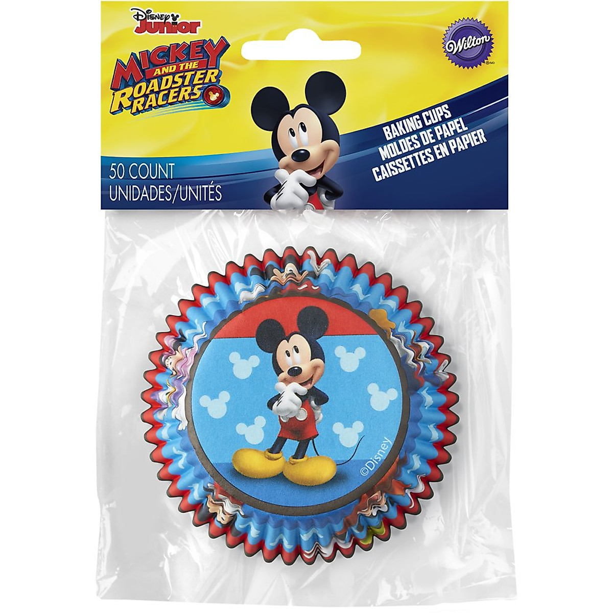 Wilton Mickey and The Roadster Racers Standard Baking Liners, Assorted