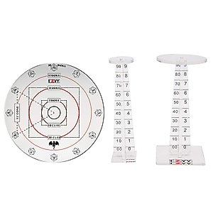 Spell AoE Tempalte + DND Flying Miniatures Combat Riser for Dungeons and Dragons, Pathfinder, D&D and Tabletop RPG