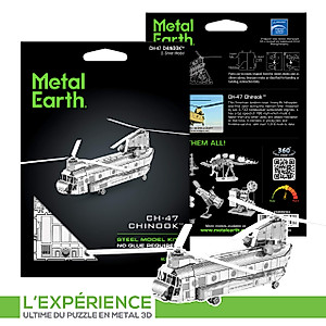 Metal Earth CH-47 Chinook 3D Metal Model Kit