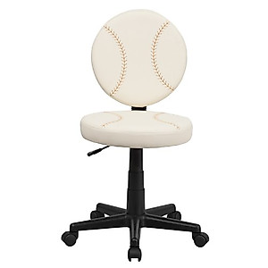 Flash Furniture Jonathan Baseball Swivel Task Office Chair