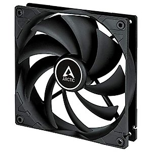 ARCTIC F14 PWM PST - PC Fan, 140mm PWM PST Case Fan with PWM Sharing Technology (PST), Quiet Motor, Computer, Fan Speed: 200–1350 RPM - Black