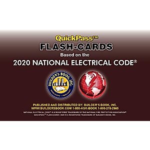 National Electrical Code QuickPass Flash-Cards Based On The 2020 NEC