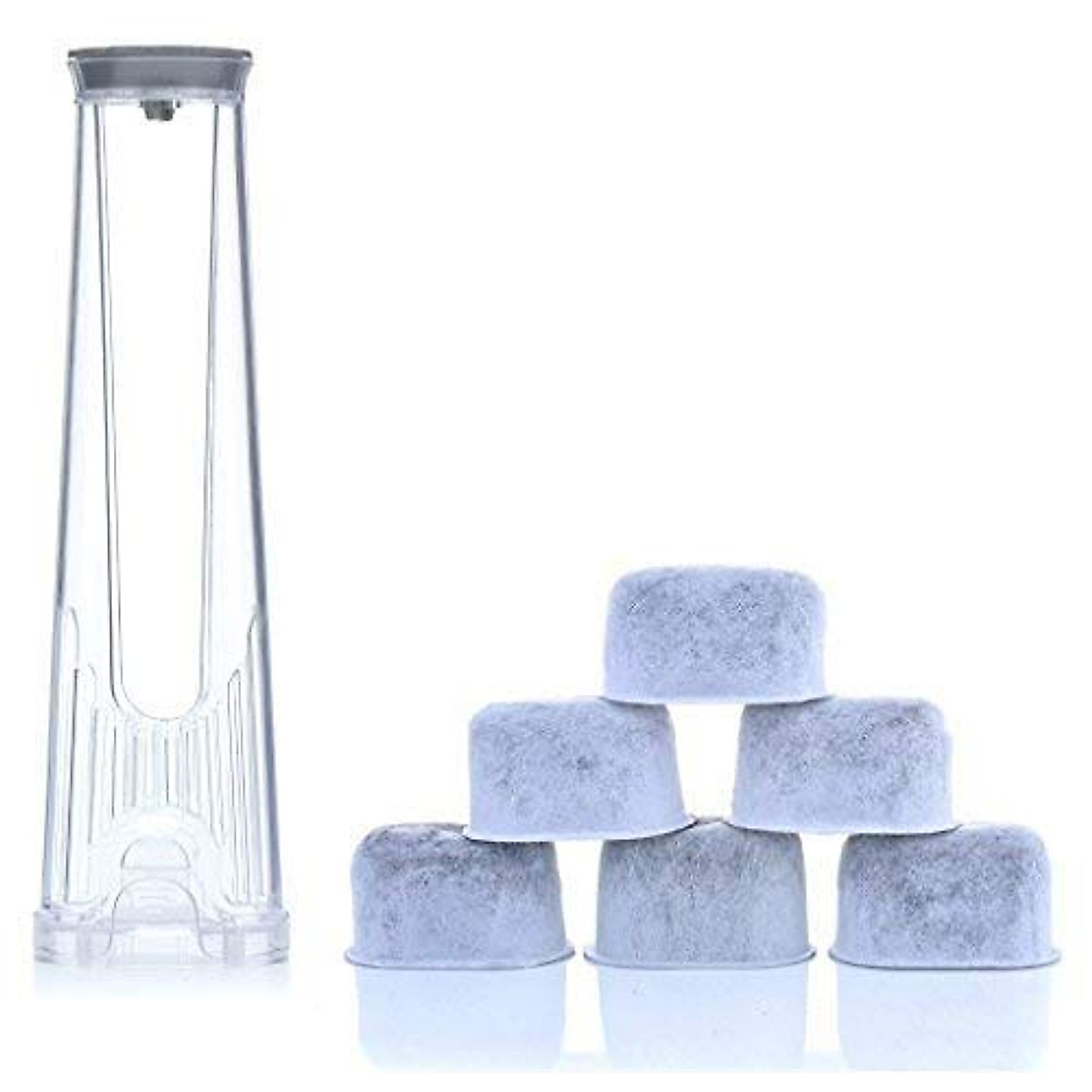 K&J Replacement Keurig Starter Kit for Keurig 2.0 Brewers - Includes Side Reservoir Filter Holder And 6-pack of Keurig 2.0 Compatible Water Filters