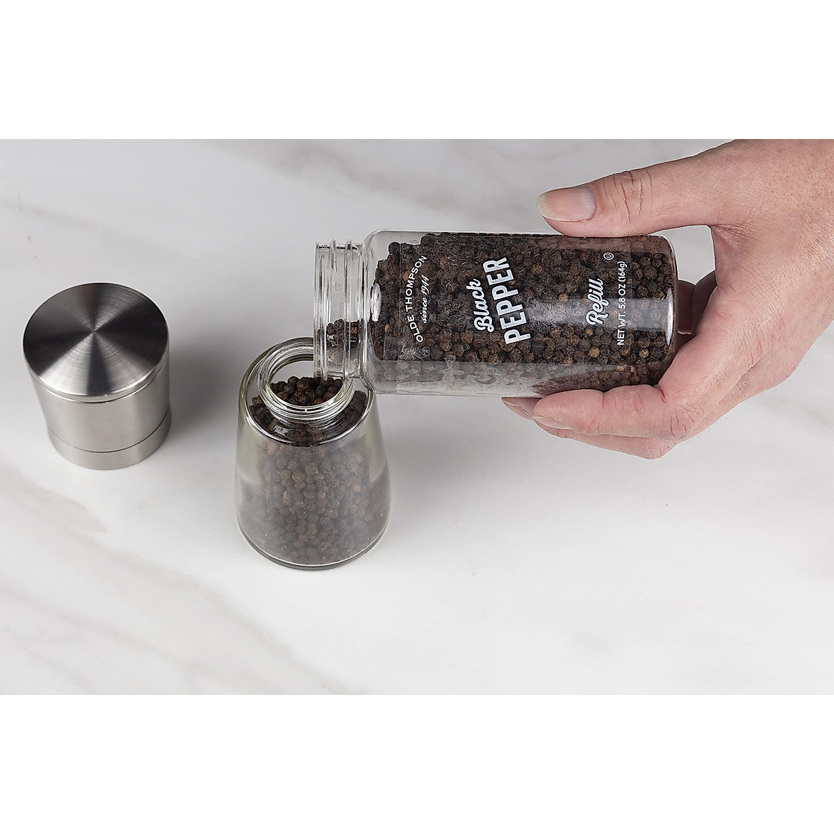 Olde Thompson 5.5" Bavaria Adjustable Pepper Mill