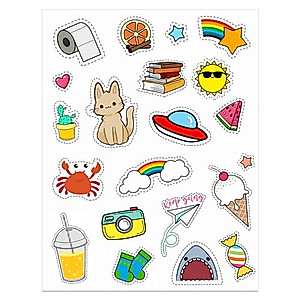 Anylabel 8.5" x 11" Full Sheet Label Sticker for Laser & Inkjet Printer - 1 Per Page Shipping Labels for Packages Permanent Adhesive Easy Peel, Full Page Shipping Labels (100 Sheets, 100 Labels)