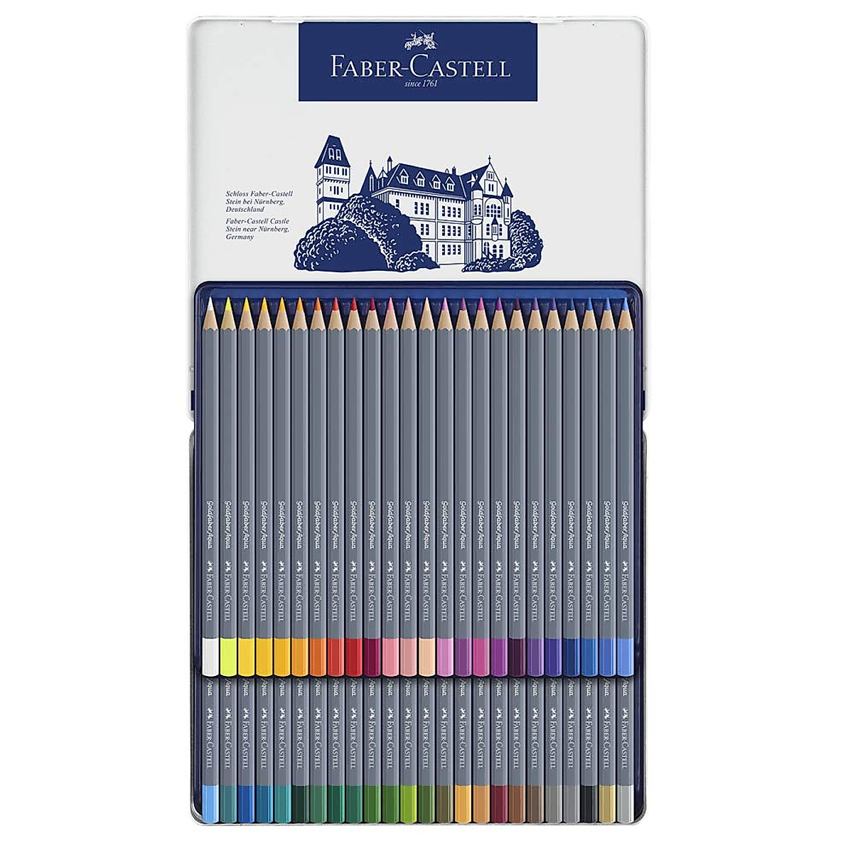 Faber-Castell Creative Studio Goldfaber Watercolor Pencils (48Count)