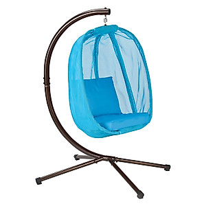 FlowerHouse Hanging Patio Egg Chair, Bark