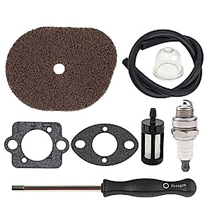 Butom C1M-S267A FS40 Carburetor with Filter for FS50 FS50C HT56 HT56C KM56 KM56C KN56 FS56 FS56C FS70 FS70C FS70 FC56 FC70 FC70C Trimmer 4144 120 0608 Brushcutter