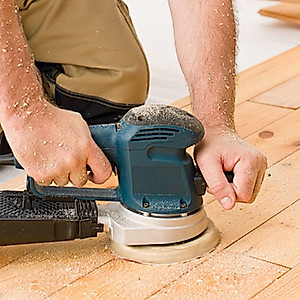 Szarint 5 Inch Sanding Discs Hook and Loop, 70 PCS 8 Hole Sandpaper Include 40, 60, 80, 120, 180, 240, 320 Grit for Random Orbital Sander