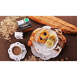 Cupcake Stand- Jusalpha 3-Tier White Porcelain Cake Stand Dessert Stand-Cupcake Stand-Tea Party Serving Platter, Comes in a Gift Box- Free Sugar Tong