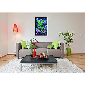 Studio B Weed Fairy Non-Flocked Blacklight Poster 24x36 inches