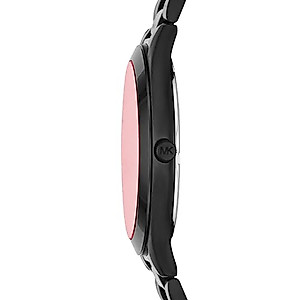 Michael Kors Slim Runway Three-Hand Black Stainless Steel Men's Watch (Model: MK8734)