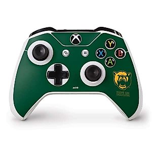 Skinit Decal Gaming Skin Compatible with Xbox One S Controller - Officially Licensed College Baylor Mascot Design