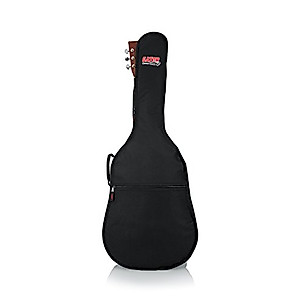 Gator Cases Foam Padded Gig Bag Fits Acoustic Guitars up to 38.5" Length (GBE-Mini-ACOU)