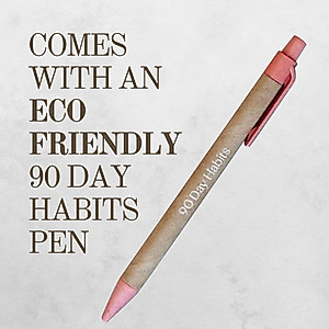 90 Day Habits 12 Month Business Planner for Men & Women - Daily, Weekly and Monthly Planner for Entrepreneurs, Network Marketers, Direct Sellers - Spiral Hardcover with Elastic Closure & Pen Holder