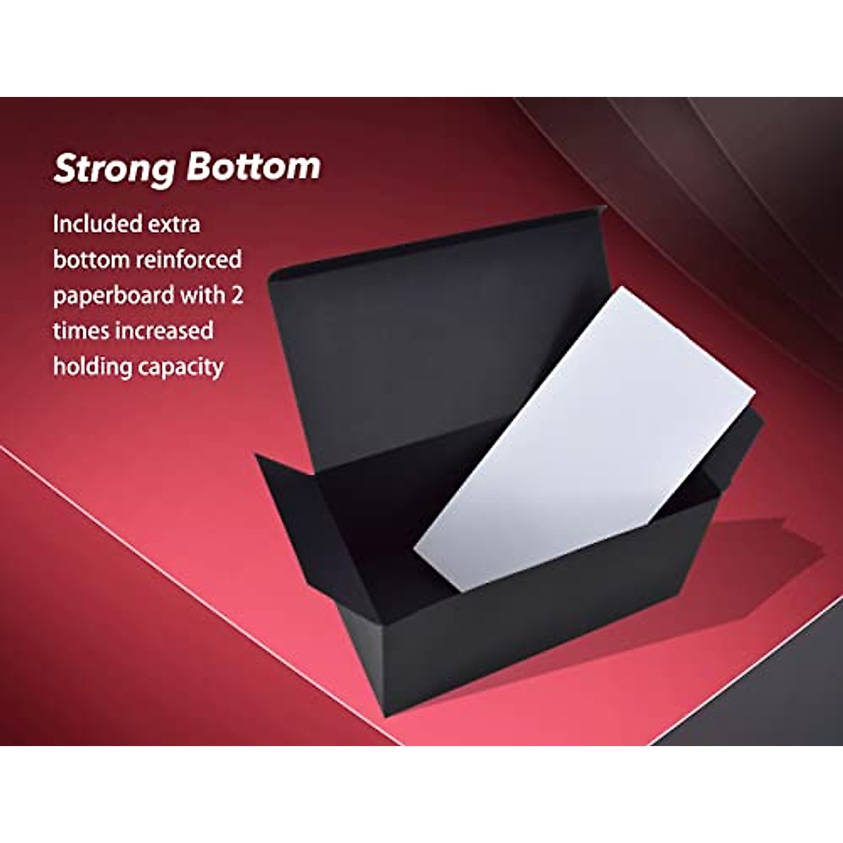 HUAPRINT Black Gift Box,Gift Boxes with Lids 9x4.5x4.5inch,24pcs Paper Gift Box Bulk,Rectangle Gift Boxes for Presents,Birthday,Bridesmaid Proposal,Groomsmen Engagements,Baby Showers, Christmas,Wedding Party Favor,Crafting Cupcake,Holidays