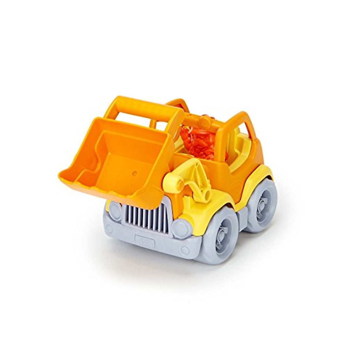 Green Toys Scooper Construction Truck, Yellow/Orange