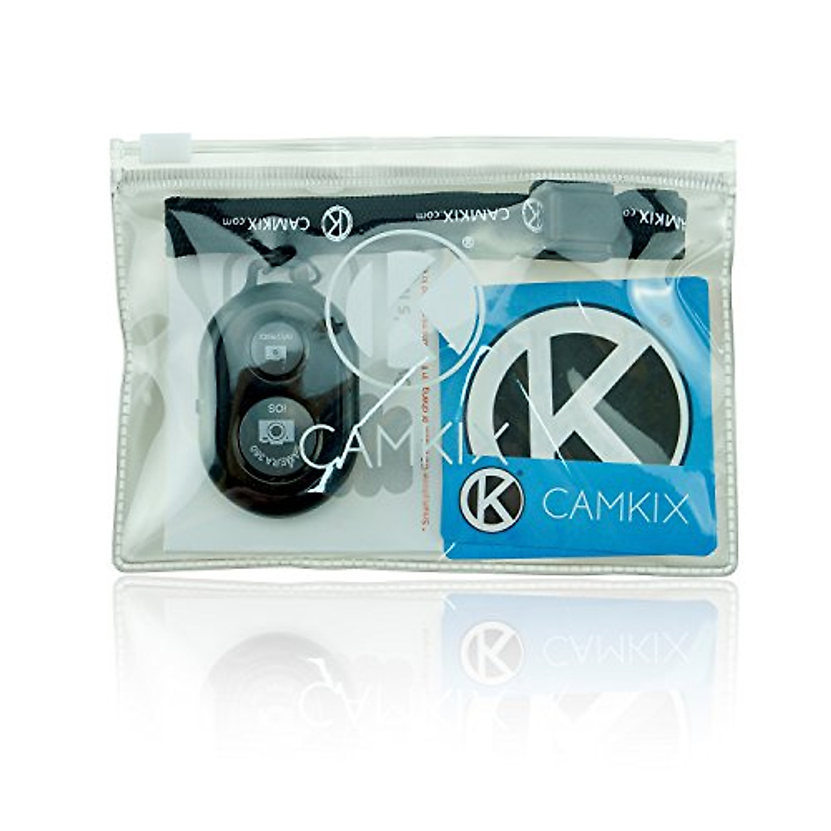 CamKix Camera Shutter Remote Control with Bluetooth Wireless Technology - Create Amazing Photos and Videos Hands-Free - Works with Most Smartphones and Tablets (iOS and Android)