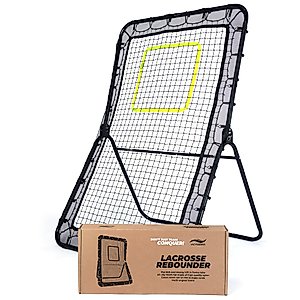 Victorem Lacrosse Rebounder for Backyard - 4x6 Inches Lacrosse Bounce Back Net, Volleyball Rebounder, Pitch Back Baseball Rebounder fits for Volleyball, Tennis and Softball Training